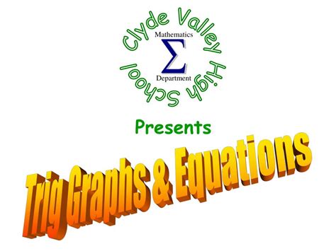 PPT Trig Graphs Equations PowerPoint Presentation Free Download ID 6553769