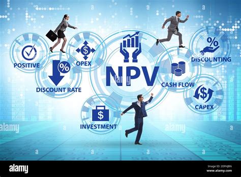 Concept Of NPV Net Present Value In Evaluation Stock Photo Alamy