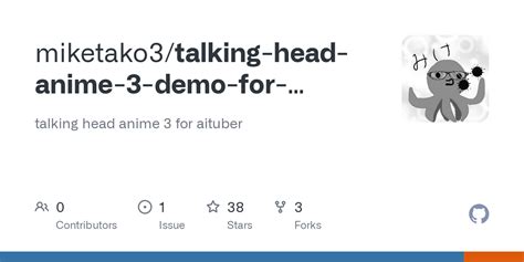 Github Miketako Talking Head Anime Demo For Aituber Talking Head