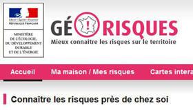 Géorisques mieux connaître les risques sur le territoire Dossier