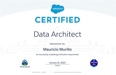 Mauricio Murillo On Linkedin Happy To Share That Ive Just Passed My First Salesforce Architect