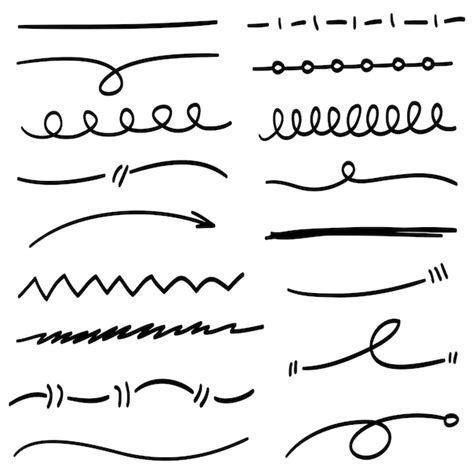 落書き大ざっぱなペンと白い背景のベクトル図に分離されたscrible プレミアムベクター