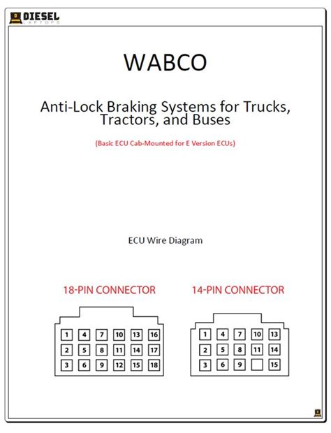 Wabco Abs Plug Wiring Diagram