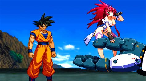 Goku Vs Luna Himeki A Vanguard Princess Youtube