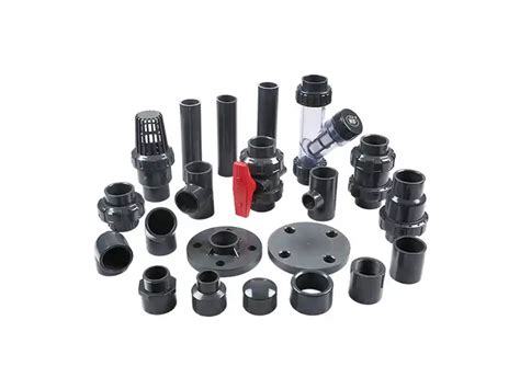 산업용 Din Jis Ansi Upvc Cpvc Pph Pvdf 파이프 피팅 Sch80 유니온 Edpm Viton 포함