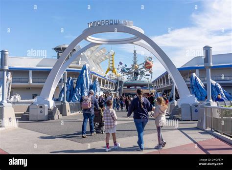 Entrance To Tomorrowland Magic Kingdom Walt Disney World Resort