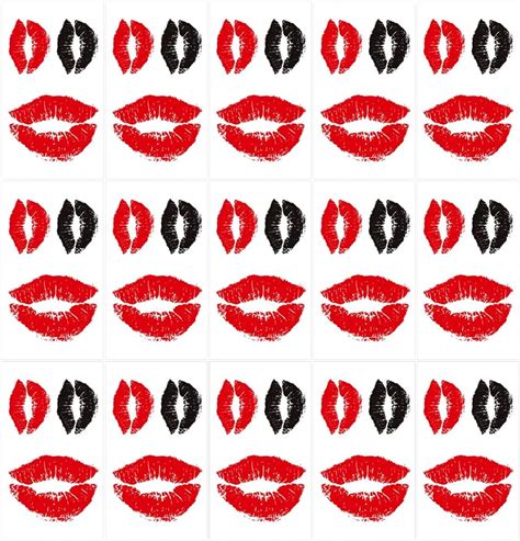 Kiss Print Tattoos