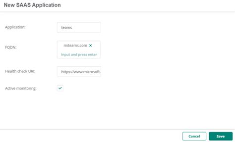 Configuring A Custom Saas Application Profile
