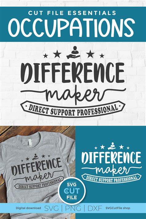 Direct Support Professional Svg A Dsp Svg For Crafters So Fontsy