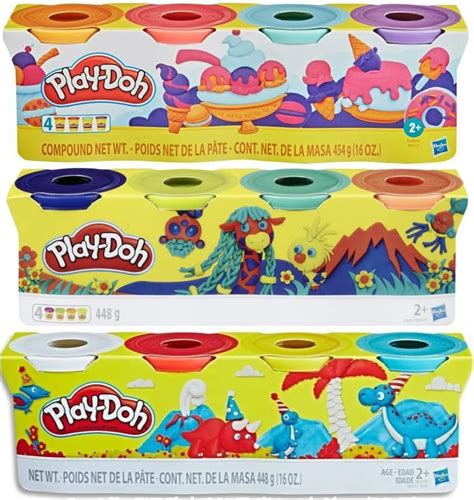 Play Doh Paquete de 12 unidades de compuesto de modelado no tóxico de