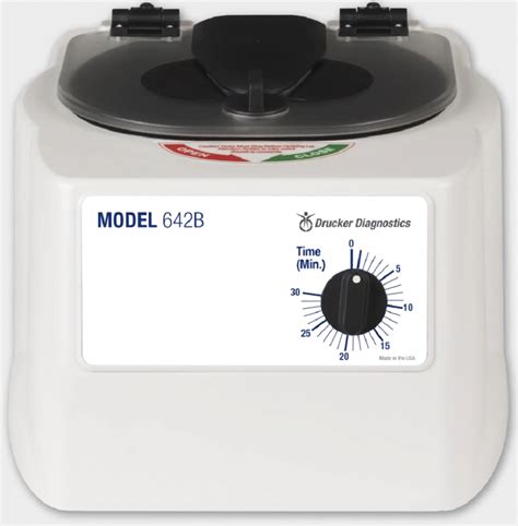 Drucker Diagnostics 642b Horizontal Rotor Single Speed Centrifuge