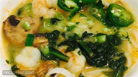 Authentic Thai Coconut Soup