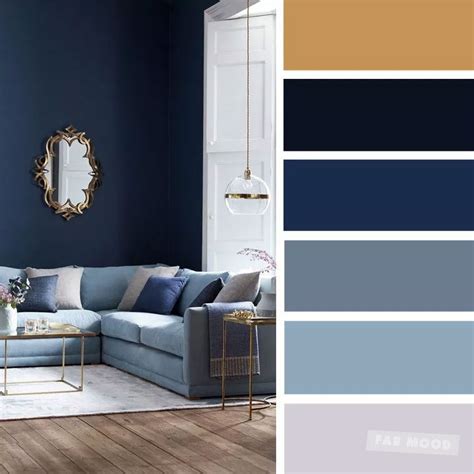 Blue Color Scheme Living Room Cintronbeveragegroup
