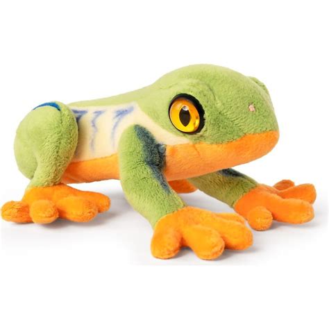 Living Nature Red Eyed Tree Frog 14cm Plush Tates Toys Australia The Best Toys At Great Prices