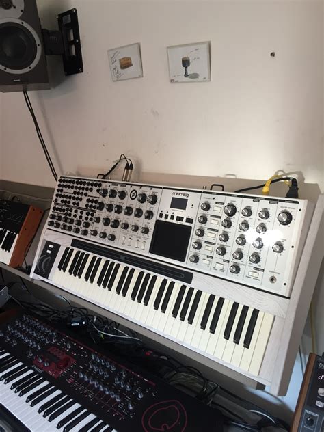 White Moog Voyager