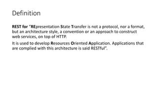 Restful Webservices Ppt