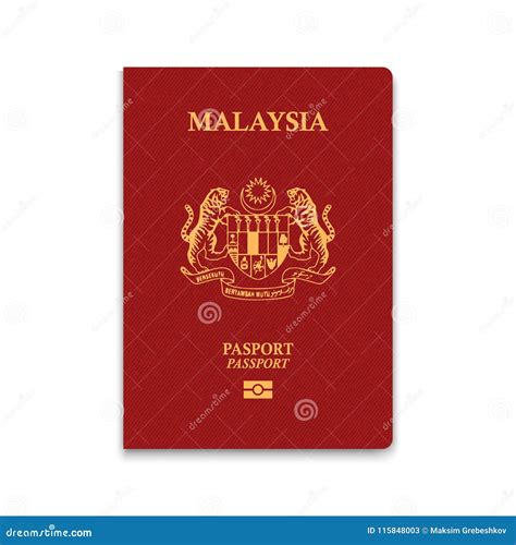 Passport Vector Illustration Stock Vector Illustration Of Emirates