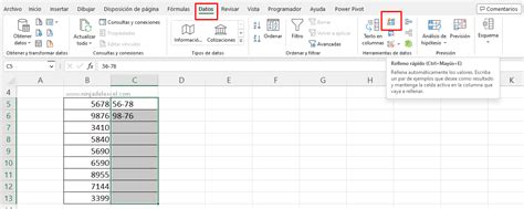 Tres Formas De Usar Relleno Rápido En Excel Ninja Del Excel