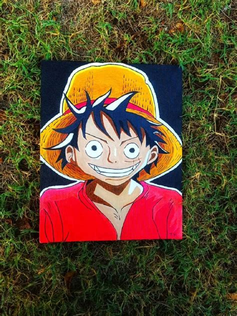 Monkey D Luffy Canvas Art Cute Canvas Anime