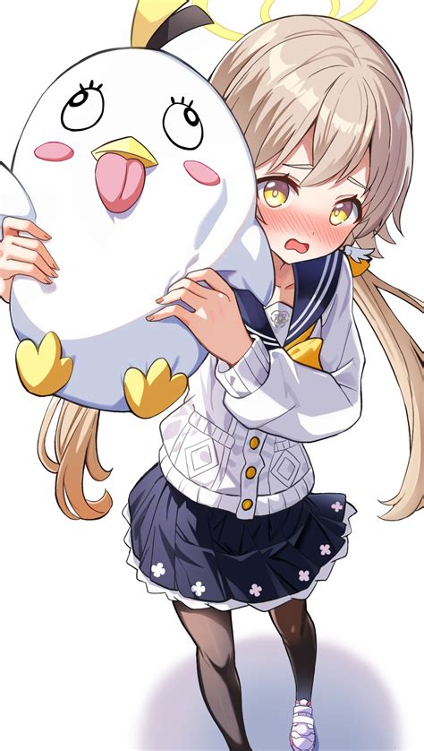 Hifumi And Peroro Blue Archive Drawn By Crouching Start Danbooru