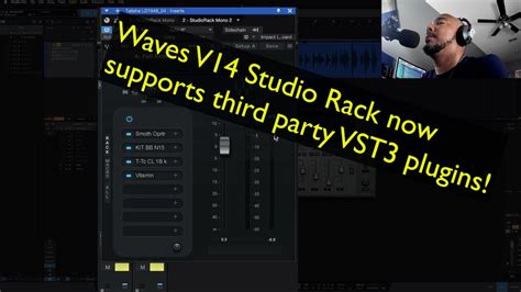 Waves V14 Studio Rack Now Supports Third Party Vst3 Plugins Youtube