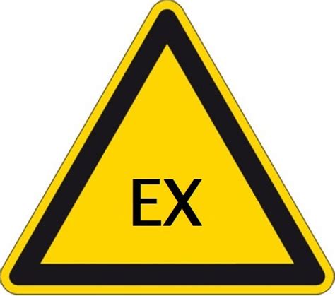 Explosieve Atmosfeer Sticker Betervoorbereidnl