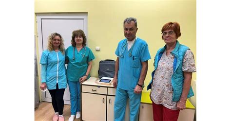 Педиатрията на МОБАЛ „Д р Стефан Черкезов получи спирометър от