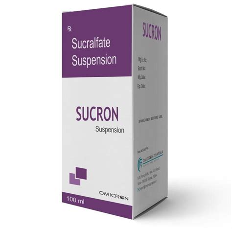 Sucralfate Suspension At Best Price In Surat Id 6495601 Omicron Pharma
