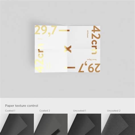 A Paper Template PSD File Free Download