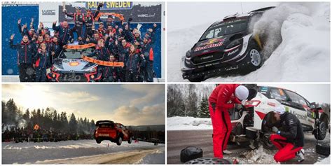 Las Mejores Imágenes Del Rallye De Suecia 2018