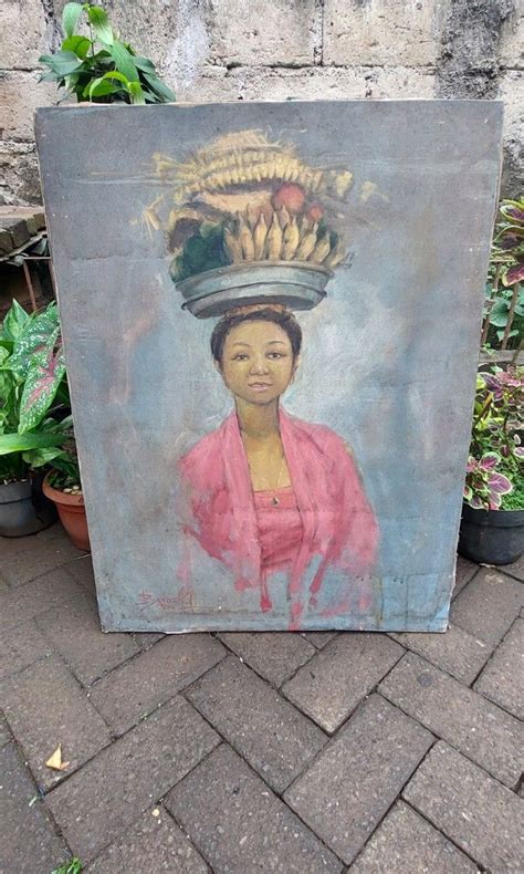 Lukisan Tua Karya Pelukis Basoeki Abdullah Antiques Others On Carousell