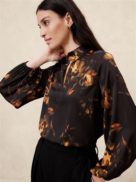 Mock Neck Top For Women Gap