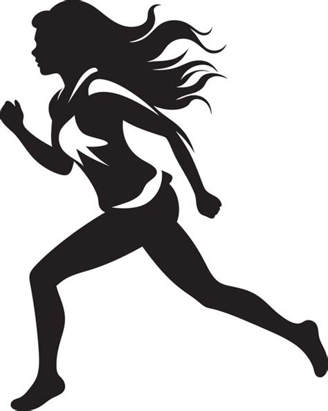 Premium Vector Elegant Pace Vector Icon Of A Black Woman Running Premium Vector Elegant Pace Vector Icon Of A Black Woman Running