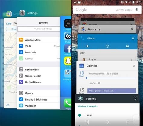 安卓60ios9系统对比图赏 谁的设计更美？评测资讯奇兔rom市场