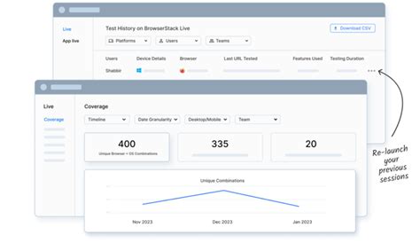 Live Features Browserstack