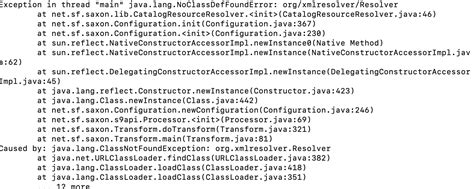 Xmlresolver Saxon Saxonica Developer Community