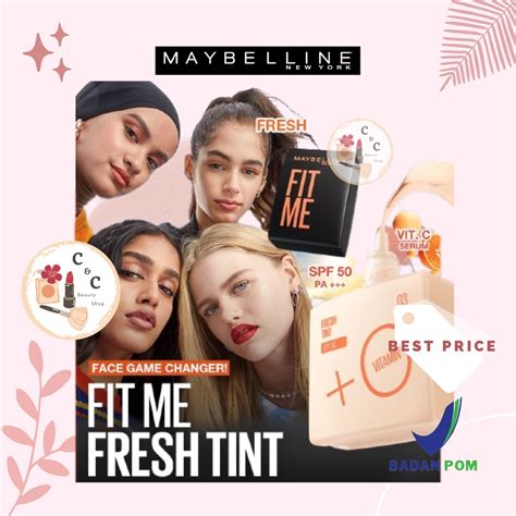 Jual Maybelline Fit Me Fresh Tint Spf 50 Pa All Shade Shopee Indonesia