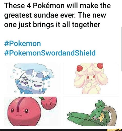 These 4 Pokémon Will Make The Greatest Sundae Ever The New One Just