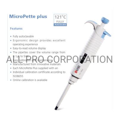 China Dlab Micropette Plus Automatic Mechanical Pipettes China