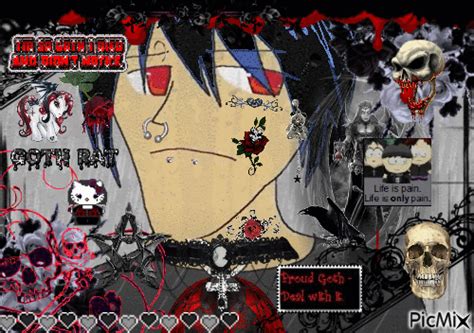 Goth Hitoshi San Free Animated  Picmix