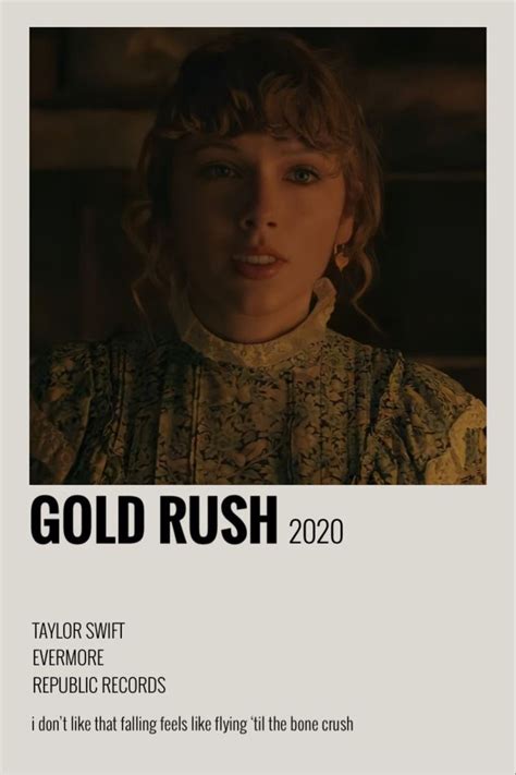 Heart Exploding Taylor Swift Lyrics Gold Rush Posters Journal