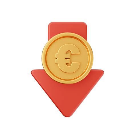 3d Increase Decrease Money Financial And Business 22360883 Png