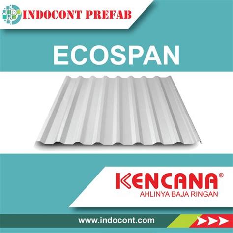 Jual Atap Baja Ringan Spandek Ecospan 1000 Kencana Az 150 035