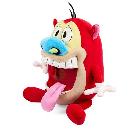 Ren And Stimpy Hugme Shake Action Plush Stimpy