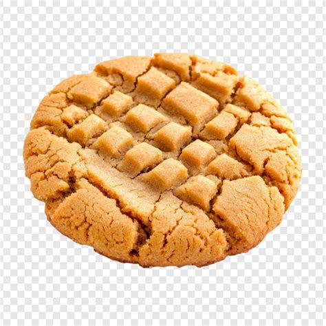 Delicious Peanut Butter Cookie Grid Pattern Sweet Treat Baked Goodie Ai Generated Psd