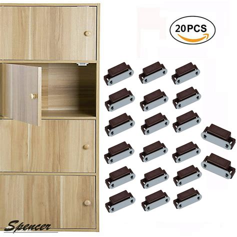 Spencer Pack Of 20 Magnetic Cabinet Door Latch Heavy Duty Furniture