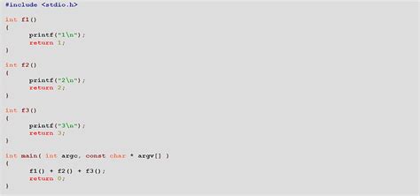 Order Of Evaluation In C Objective C And C Jambit GmbH