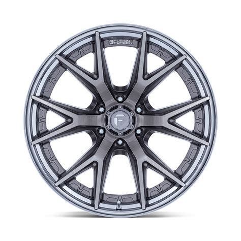 Fuel Catalyst Platinum With Chrome Lip Gas Wheels And Tyres