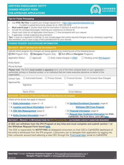 Fillable Online CERTIFIED ENROLLMENT ENTITY Fax Email Print PdfFiller