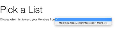 how to integrate mailchimp with your nodejs app